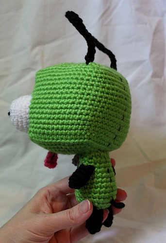 Ravelry: Gir from Invader Zim pattern by Nichole D