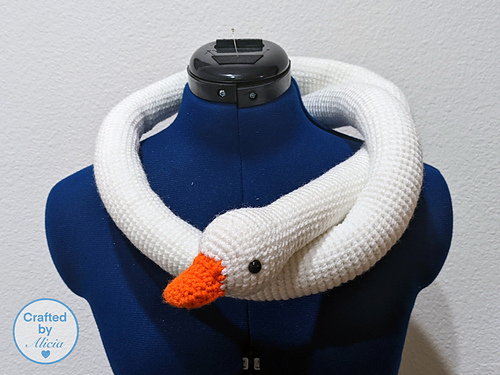 Ravelry: Amigurumi Snuck (Snake + Duck) pattern by Alicia Perez