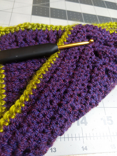 Ravelry: Alpine Stitch Square (circular) pattern by Crafters-Corner ...