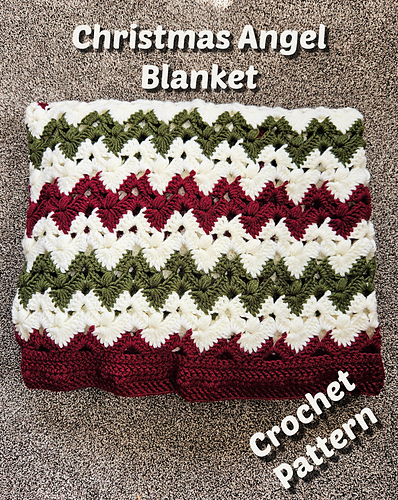 Ravelry: Christmas Angel Blanket pattern by Kate Wagstaff