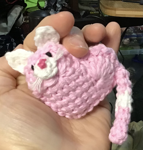 Ravelry: Tunisian Crochet Heart pattern by Joy Clements