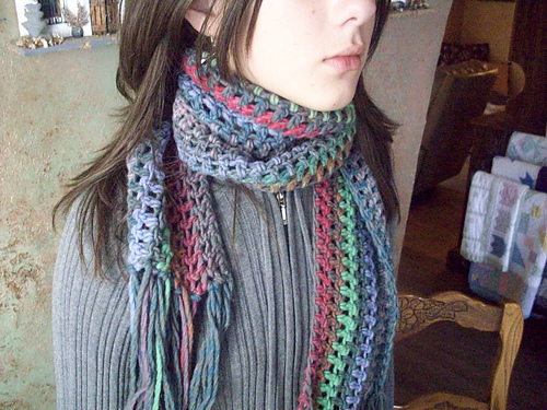 Ravelry: Self-Designing Scarf pattern by Mimi Codd