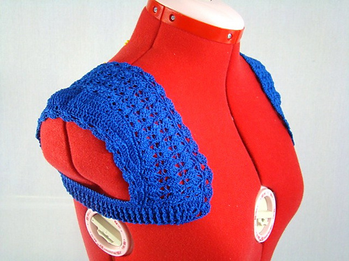 Ravelry: Small Crochet Bolero pattern by Esther Leavitt