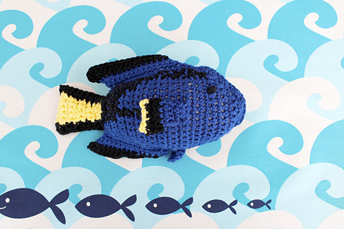 Ravelry: Blue Tang (Dory) Fish pattern by Lorelei @ Craftsmumship
