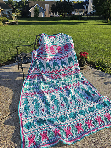 Ravelry: Sea Life Mosaic pattern by Ana Morais Soares