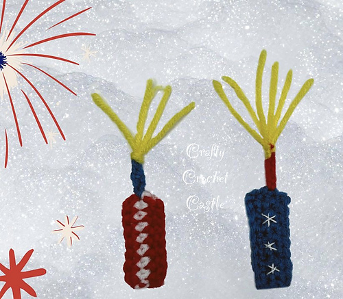 Ravelry: Fireworks Applique pattern by Jenila Mathialagan