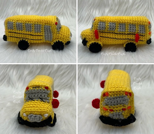 Ravelry: School Bus pattern by Jenila Mathialagan