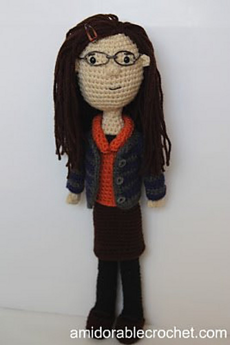 Ravelry: Amy Farrah Fowler pattern by Jackie Laing