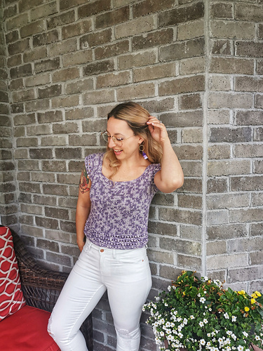Ravelry: Pebbled Path Top pattern by Haley Herman