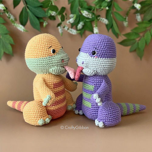 Ravelry: Kimora the Komodo Dragon pattern by CraftyGibbon