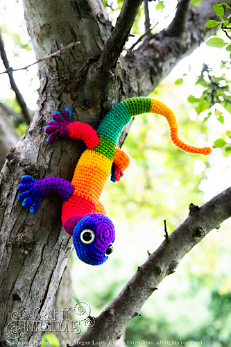 Ravelry: Medium Fantasy Salamanders Set 2 pattern by Megan Lapp