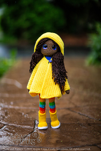 Ravelry: Doll Add-on: Rainy Days pattern by Megan Lapp