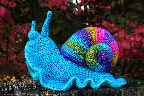 Ravelry: Add-On Round Snail Shell pattern by Megan Lapp