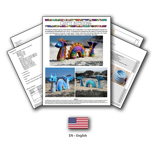 Ravelry: Small Submerged Sea Serpent pattern by Megan Lapp