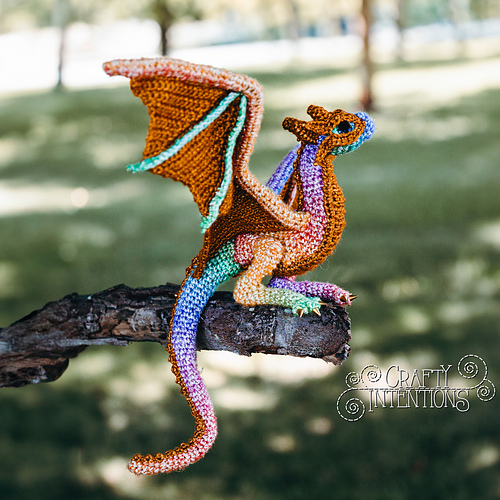 Ravelry: Small Wyvern pattern by Megan Lapp