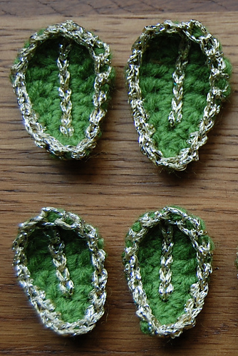 Ravelry: Tinker Bell glam leaf dress pattern by Crafty Mama Sanchez