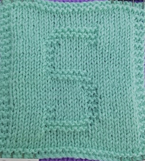 Ravelry: Alphabet square letter S pattern by Sammy Bristow