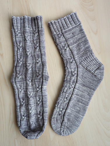 Ravelry: Elodie socks pattern by Yufei Liu