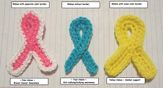 Ravelry: Awareness Ribbon pattern by Starling