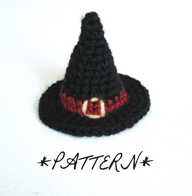 Ravelry: Mini Witch Hat in Amigurumi pattern by Dawn Pearson