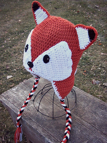 Ravelry: Foxy Fox Hat pattern by Meg Pfeifer-Brandt