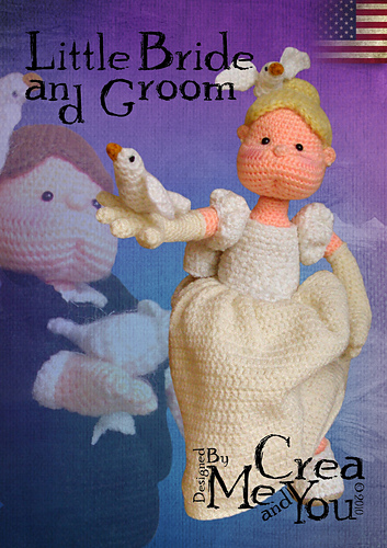 Ravelry: 16 - Little Bride and Groom pattern by Carola van Groen