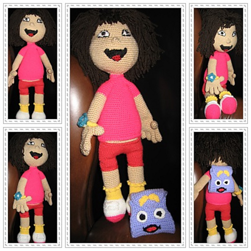 Ravelry: Dora the Explorer pattern by CreaMon (Moniek)