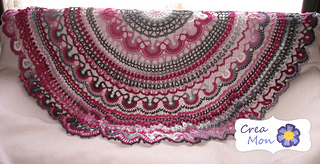 Ravelry: Dream Peacock omslagdoek pattern by CreaMon (Moniek)