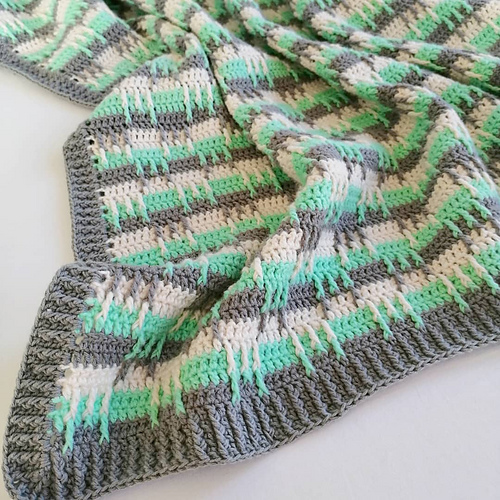 Ravelry: Relief Blocks Blanket pattern by Created by Carolien