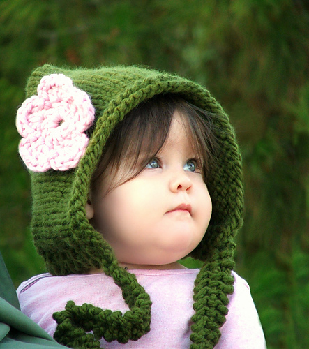 Ravelry: Pixie Hood Baby pattern by CreatiKnit