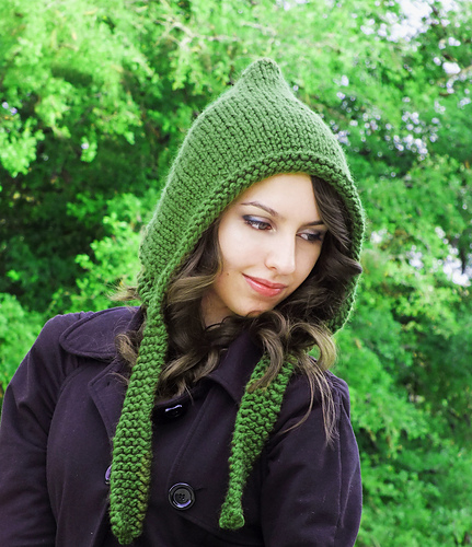 Ravelry: Pixie Hood Adult pattern by CreatiKnit