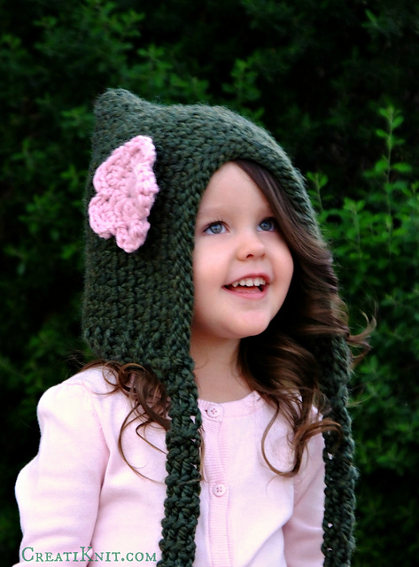 Ravelry: The Fairytale Pixie Hood pattern by CreatiKnit
