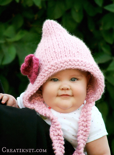 Ravelry: Pixie Hood Baby pattern by CreatiKnit