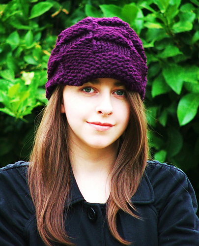 Ravelry: Enchanted Checkers Hat with or without brim pattern by CreatiKnit