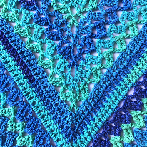 Ravelry: Cascading Waterfall Wrap pattern by Creations By Courtney