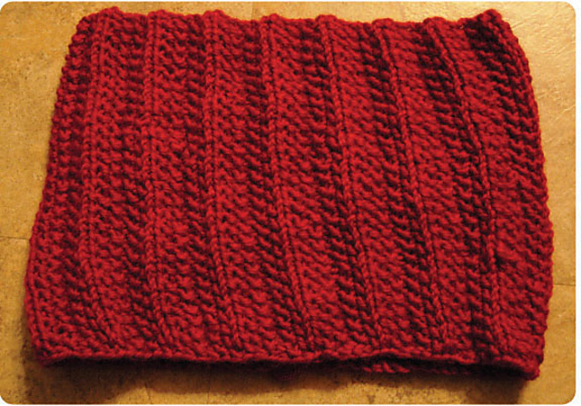 Ravelry: Jacobs Ladder Cowl pattern by Sarah Maguire