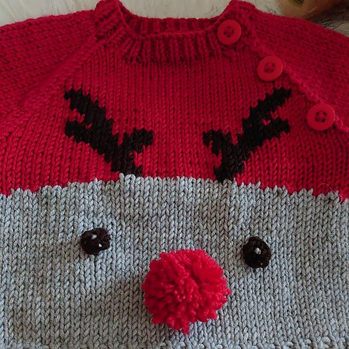 Ravelry: Baby Rudolf pattern by Sue Whiting Designs