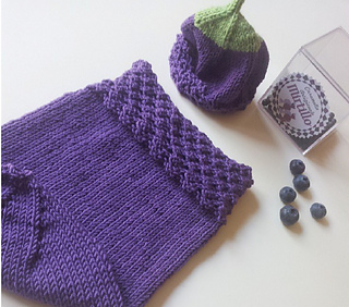 Ravelry: Mirtillo Bencontento pattern by Laura Nani