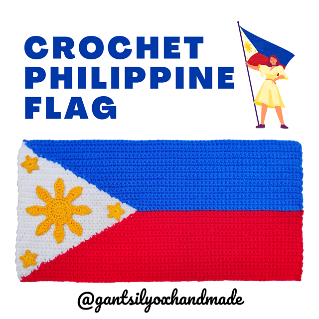 Ravelry: Crochet Philippine Flag pattern by Cristina Nalog