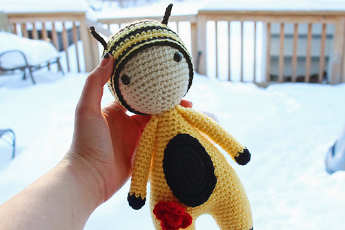 Ravelry: Beatrice The Bee pattern by Elizabeth Burlingame