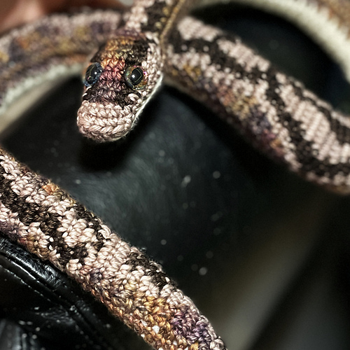 Ravelry: Betty the Ball Python Snake pattern by Charlyn Smith