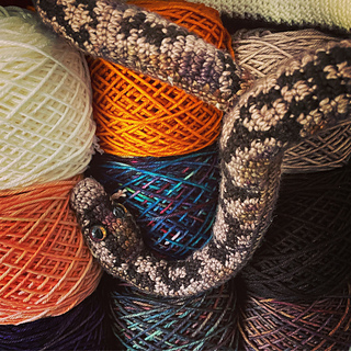 Ravelry: Betty the Ball Python Snake pattern by Charlyn Smith