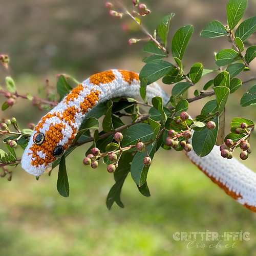 Ravelry: Betty the Ball Python Snake pattern by Charlyn Smith