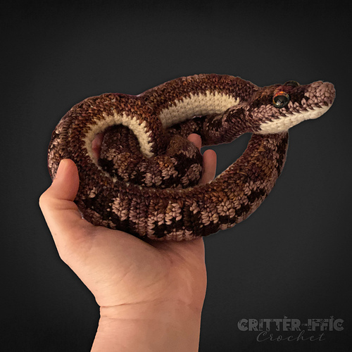 Ravelry: Betty the Ball Python Snake pattern by Charlyn Smith