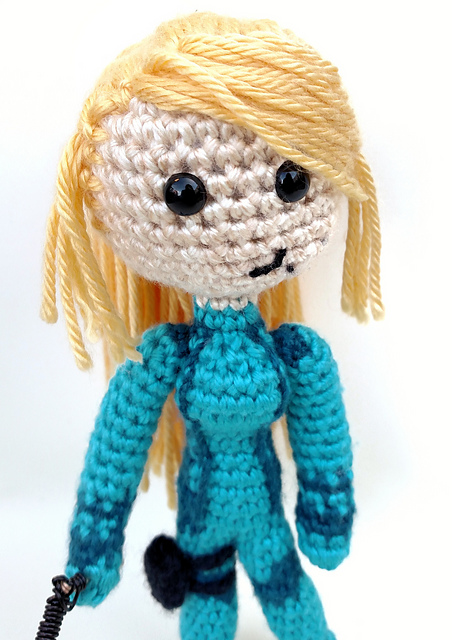 Ravelry: Zero Suit Samus Aran Doll pattern by Chelsea Thomas