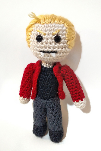 Ravelry: Spike from Buffy pattern by Chelsea Thomas