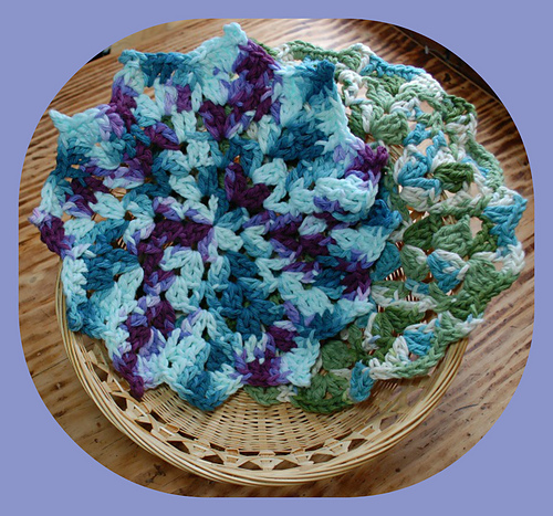 Ravelry: Pretty Petals Dishcloth pattern by Julee Fort