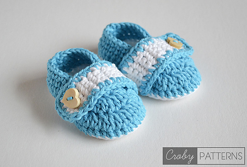 Ravelry: Baby Booties - SUMMER DREAMS pattern by Croby Patterns - Doroteja