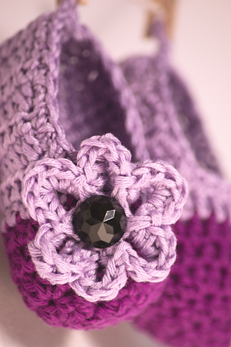 Ravelry: Sock Booties - Crochet Baby Booties pattern by Croby Patterns ...