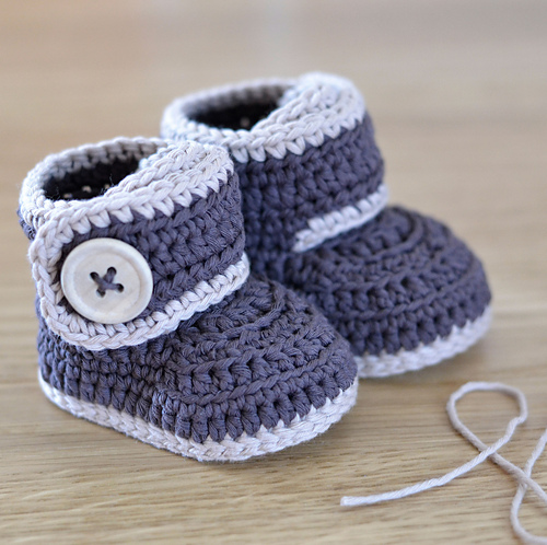 Ravelry: Crochet Baby Booties - Warm Toes pattern by Croby Patterns ...